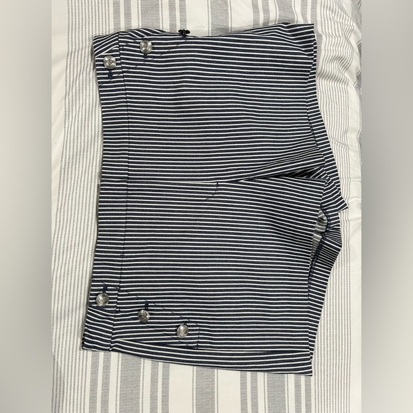 LOFT | Shorts | Nwt High Waisted Pin Stripe Short | Poshmark